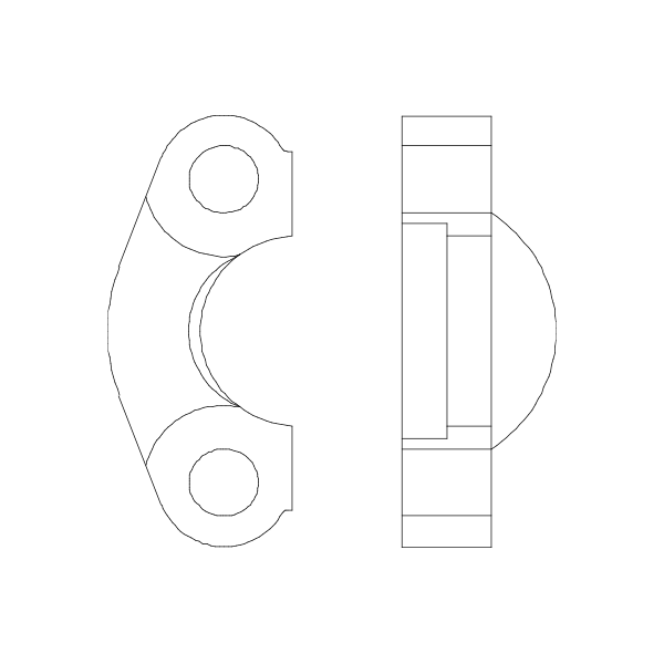 Code 62 Split Flange Clamp (Pair) - Powell Industrial