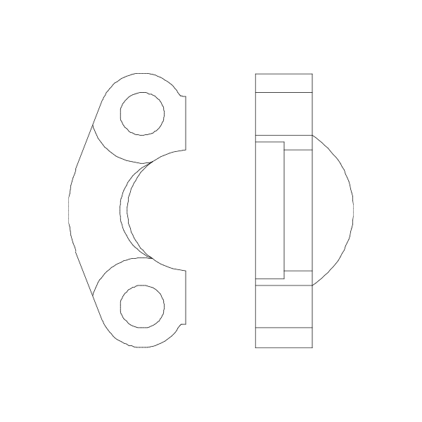 Code 61 Split Flange Clamp (Pair) - Powell Industrial