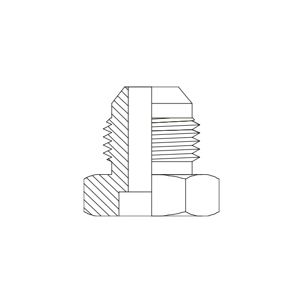 JIC Male - Tube Weld - Powell Industrial