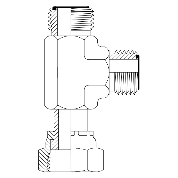 ORFS Male - ORFS Female Swivel - ORFS Male Tee - Powell Industrial