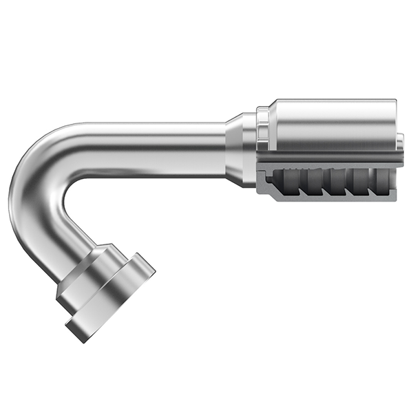 CODE 61 FLANGE 110 DEGREE ELBOW