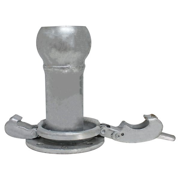 Bauer Type B Couplings - Flanged Table D/E - Male Ball - Powell Industrial