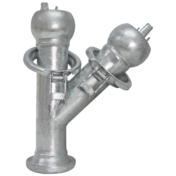 Bauer Type - B Coupling Y Joint Male Branch C/W O'Ring - Powell Industrial