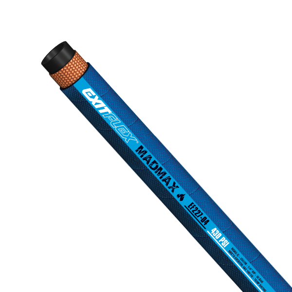 HYDRAULIC HOSE - EXITFLEX EF227 SAE100R6 - MADMAX HIGH TEMP BLUE MSHA ...