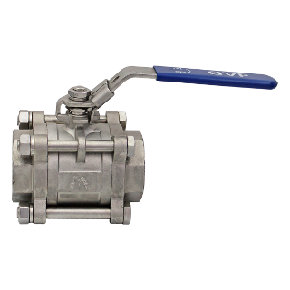 Stainless Steel Ball Valves 3-Piece BSP - Powell Industrial